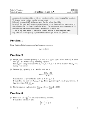 Numerical Analysis - (i) Fixed points off(x) =x 2 − 421 are A. ‐7,‐3. B ...