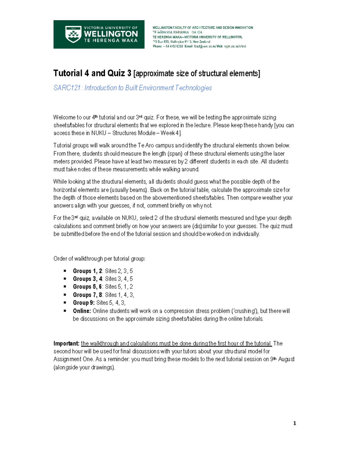 geog205 quiz 3 brief and answers - 1 Tutorial 4 and Quiz 3 [approximate ...