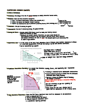Summary ECON Full Textbook - 1. What Is Economics Chapter 1. Economic ...