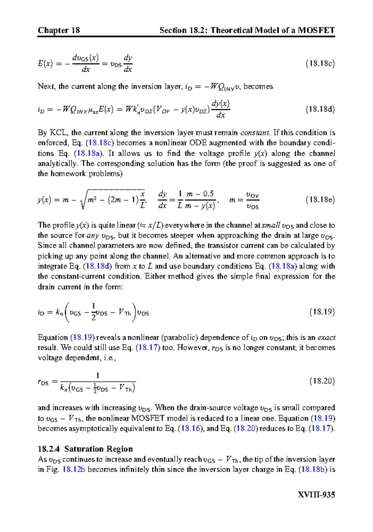 Practical Electrical Engineering-316 - E xð Þ ¼ dυGS ð Þx dx ¼ υDS dy ...