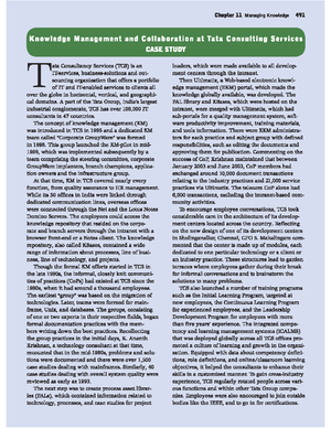 Case 1-1 Fed Ex - case study - Chapter 1 • Differing Perspectives on ...