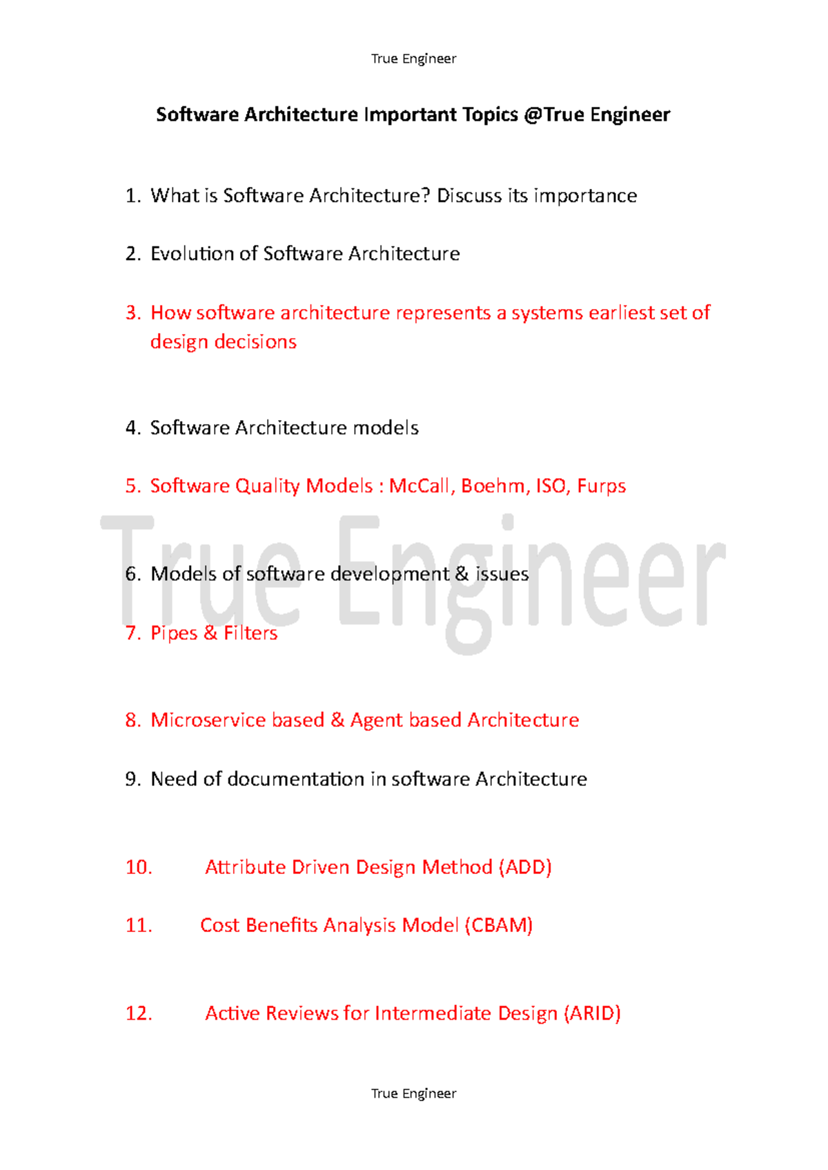 Software-arch - Gfdd - True Engineer True Engineer Software ...