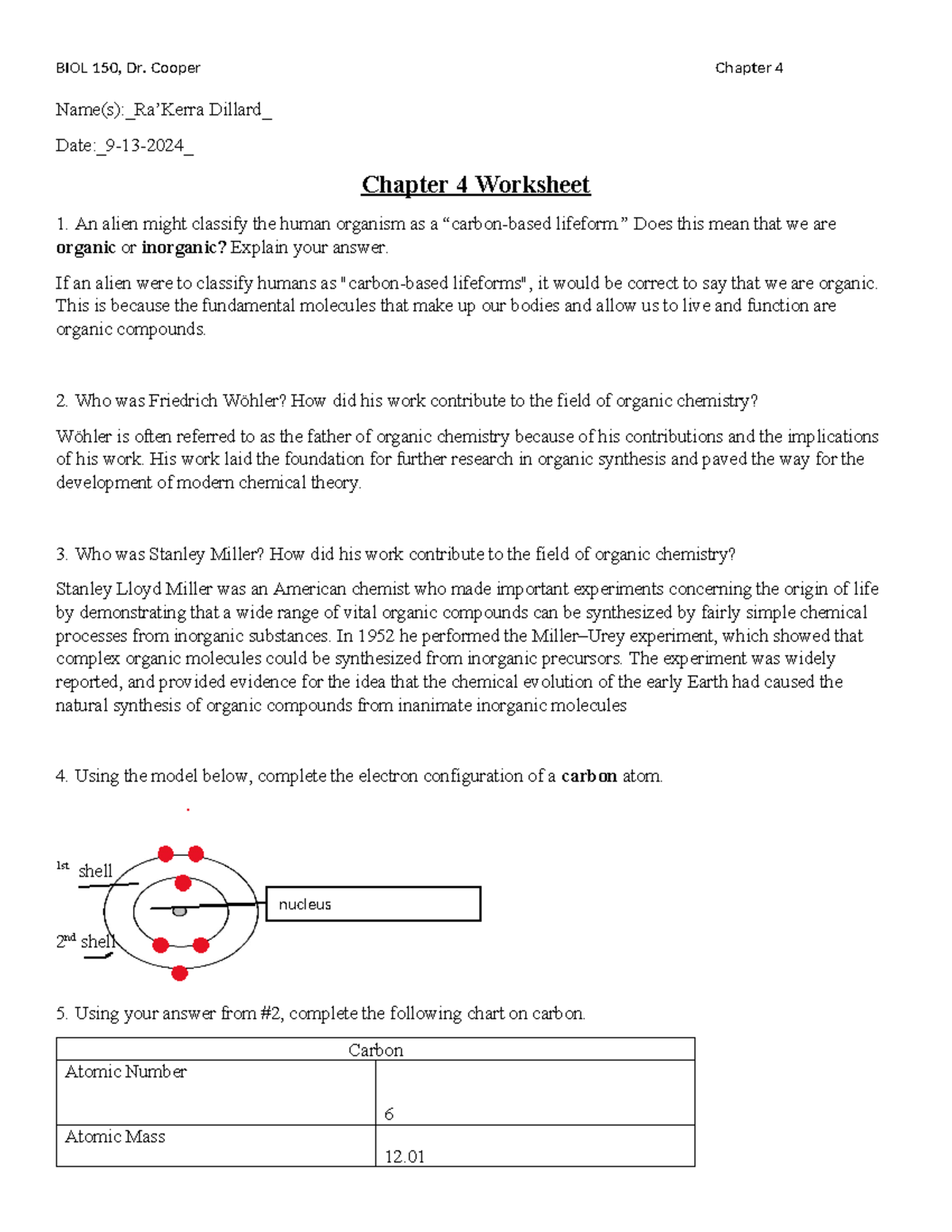 FLIP Chapter 4 Ver. 2 - worksheet - Name(s):Ra’Kerra Dillard Date:9-13 ...