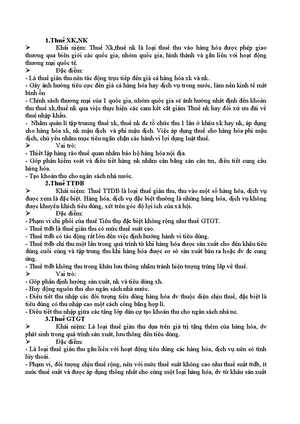 BÀI TẬP CHƯƠNG 5 - BT Thue - ÔN TẬP THUẾ Câu 20: Tính thuế của Công ty kinh doanh xuất nhập khẩu ...