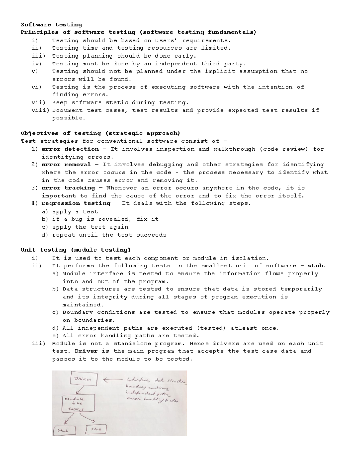 5. Software Testing - Software testing Principles of software testing ...