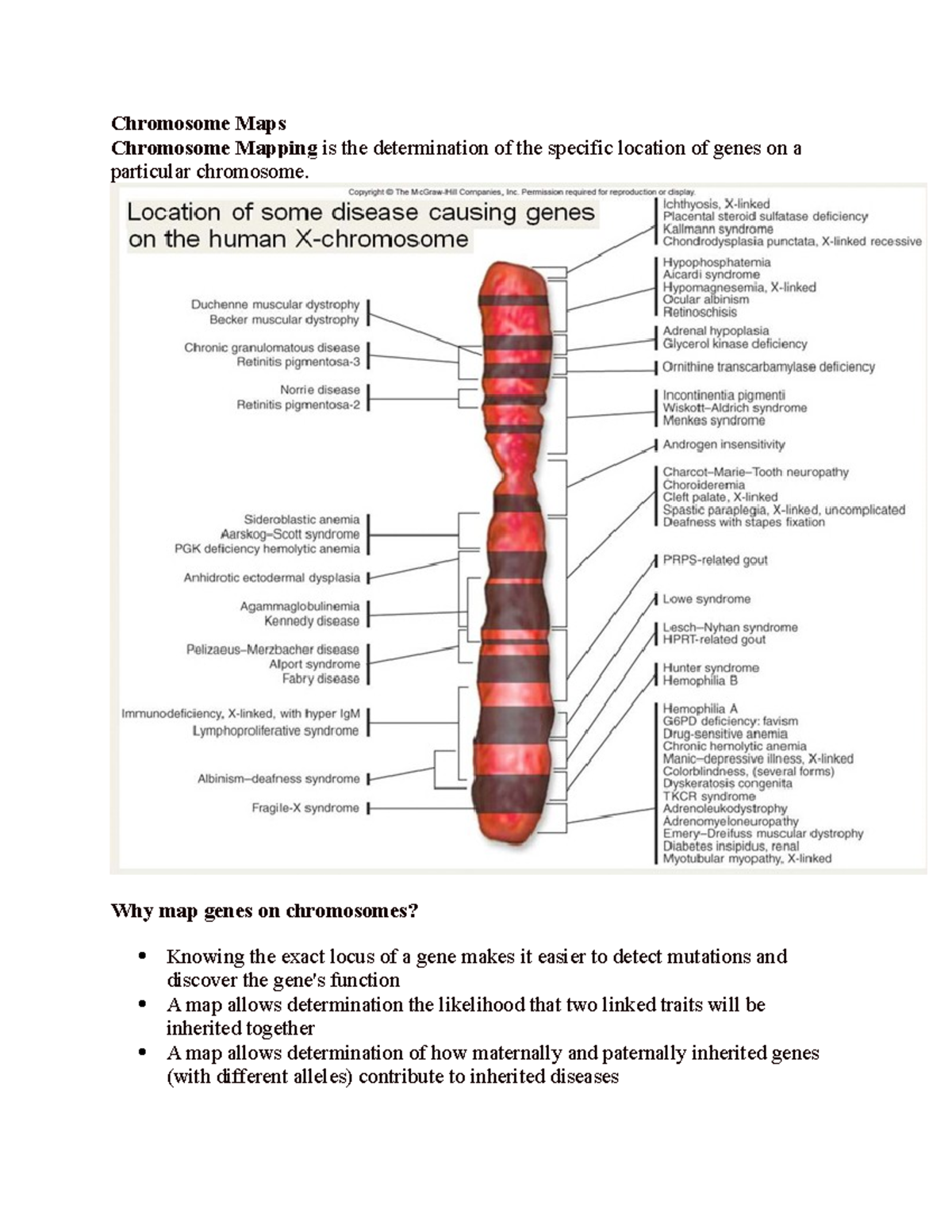 Lecture 4 - Mapping Linked Chromosomes (Chapter 4) - Chromosome Maps ...