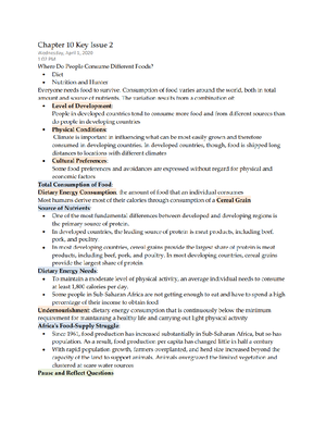 Chapter 4 - GEOG 1302 - Studocu