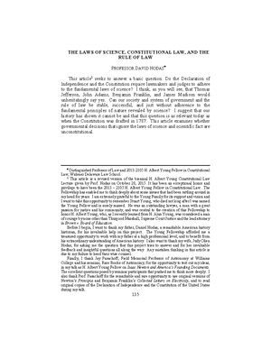 The Rule of Law as a Law of Law - Notre Dame Law ReviewNotre Dame Law ...