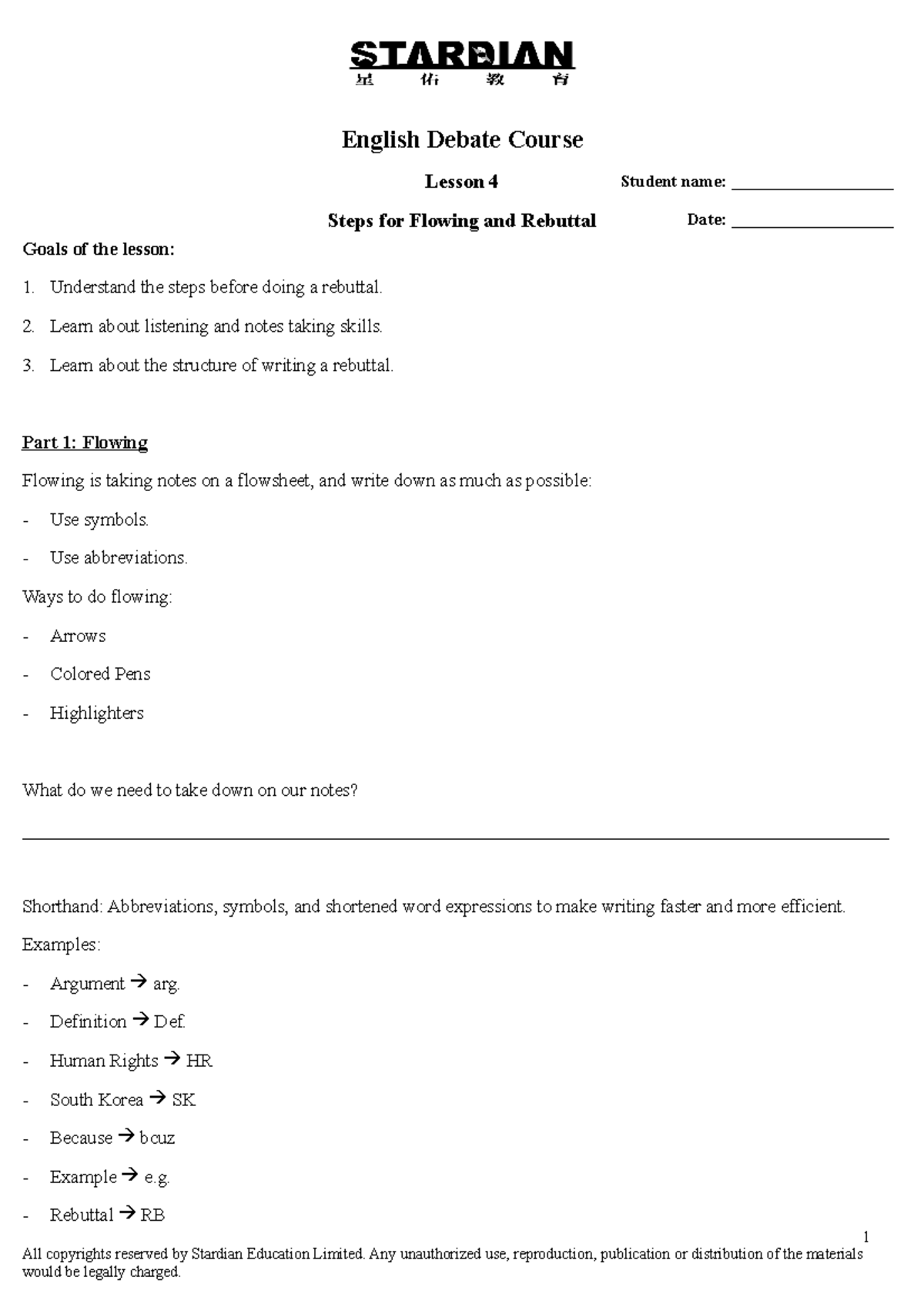 Debate L4 English Debate Course Lesson 4 Steps For Flowing And debate-l4-english-debate-course-lesson-4-steps-for-flowing-and