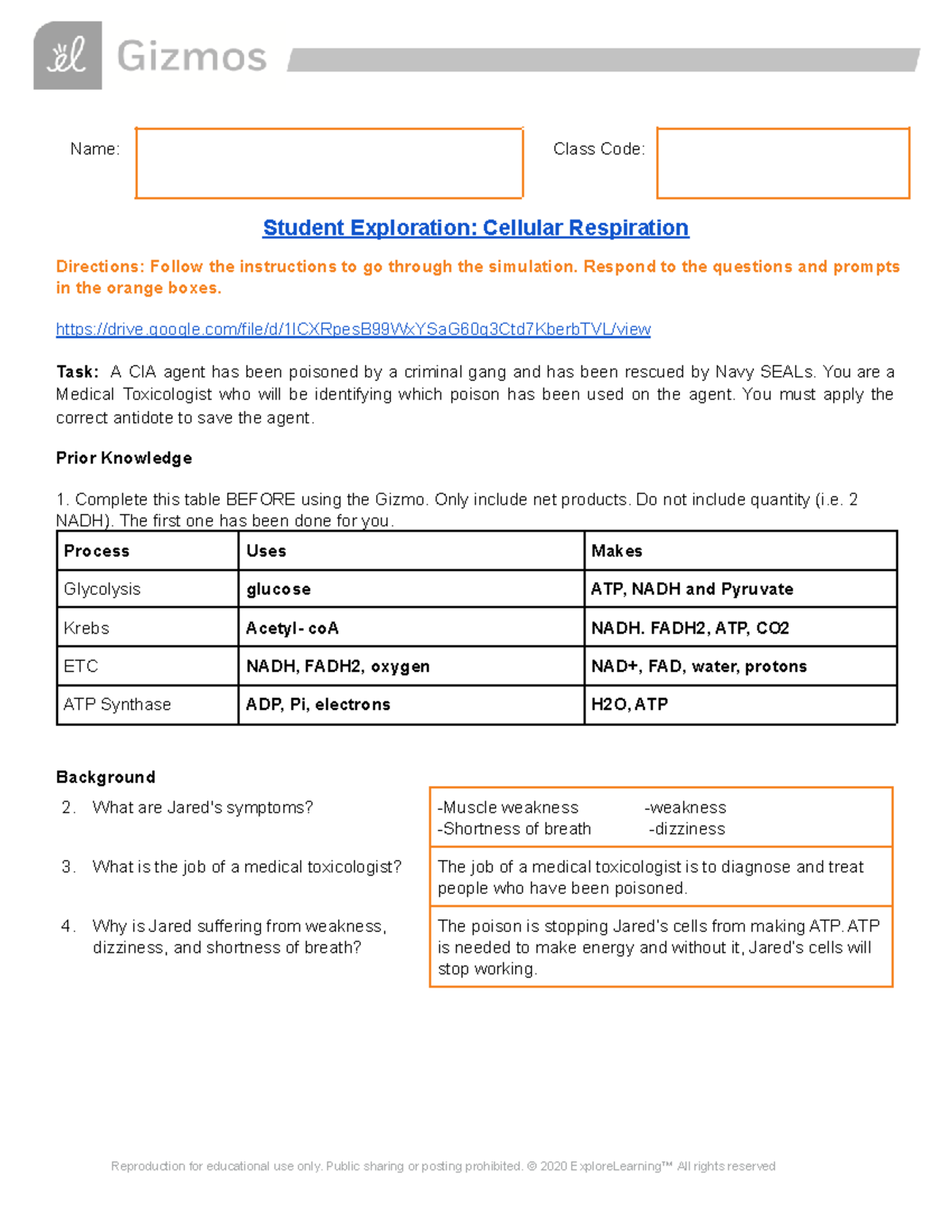 SBI4U0 Cellular Respiration Gizmo Name Class Code Student sbi4u0-cellular-respiration-gizmo-name-class-code-student
