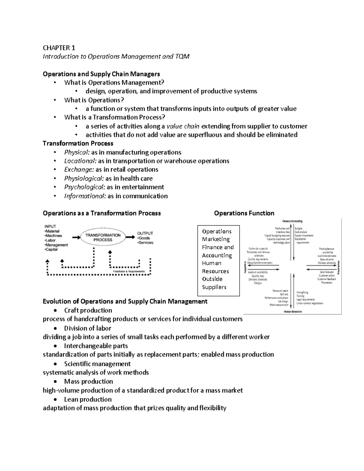 CBME Midterms - Lecture notes 1-10 - CHAPTER 1 Introduction to ...