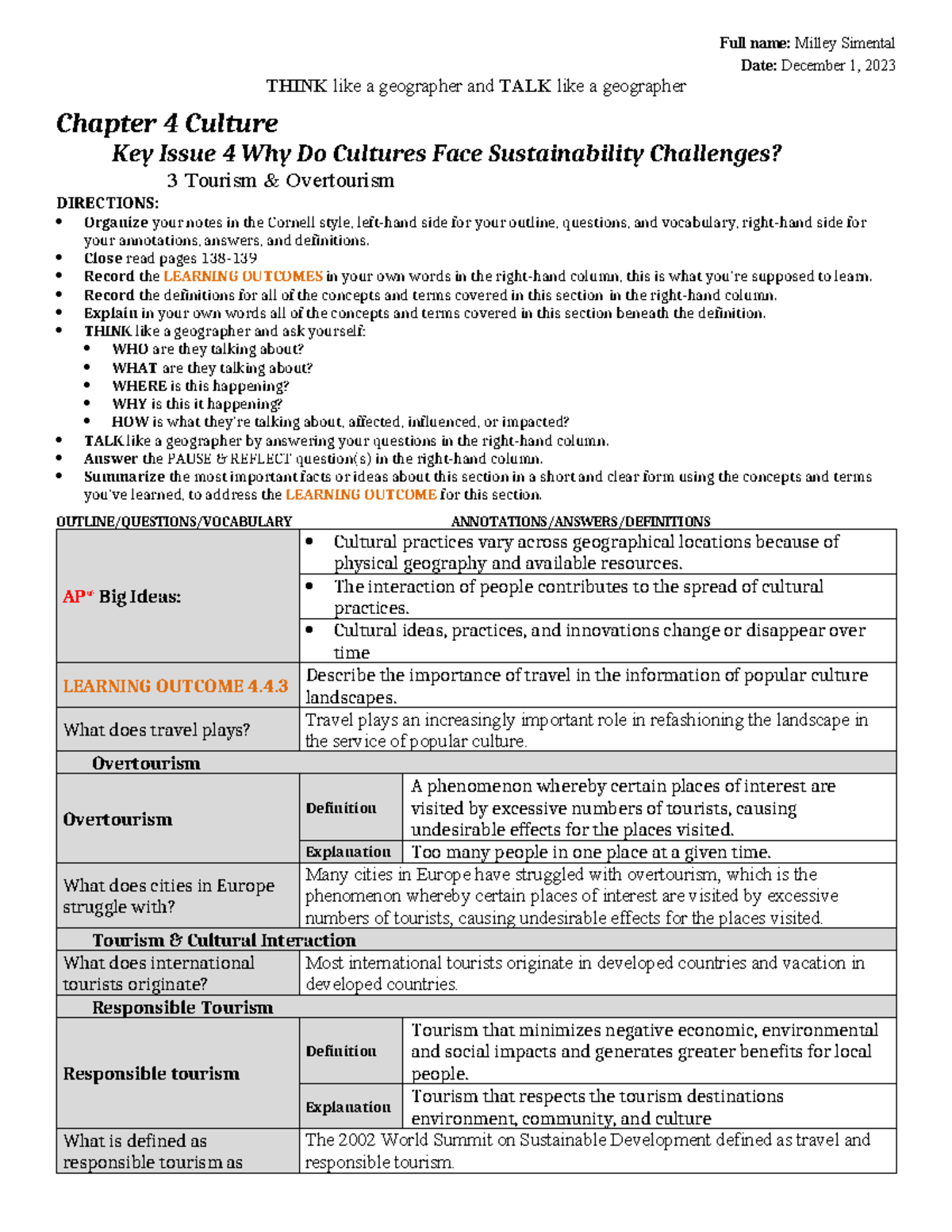 4.4.3.2 Why Do Cultures Face Sustainability Challenges - Tourism ...
