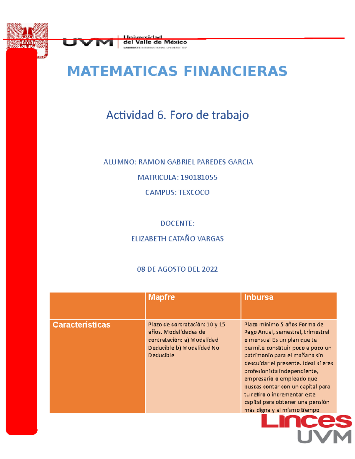 A6 RGPG - es una actividad de la universidad del valle de mexico ...