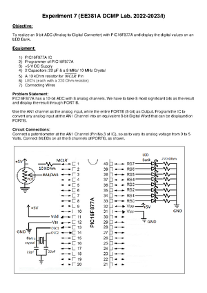 Expt1 - Lab handouts - EE 381A: EE LABORATORIES (DIGITAL CIRCUITS AND ...