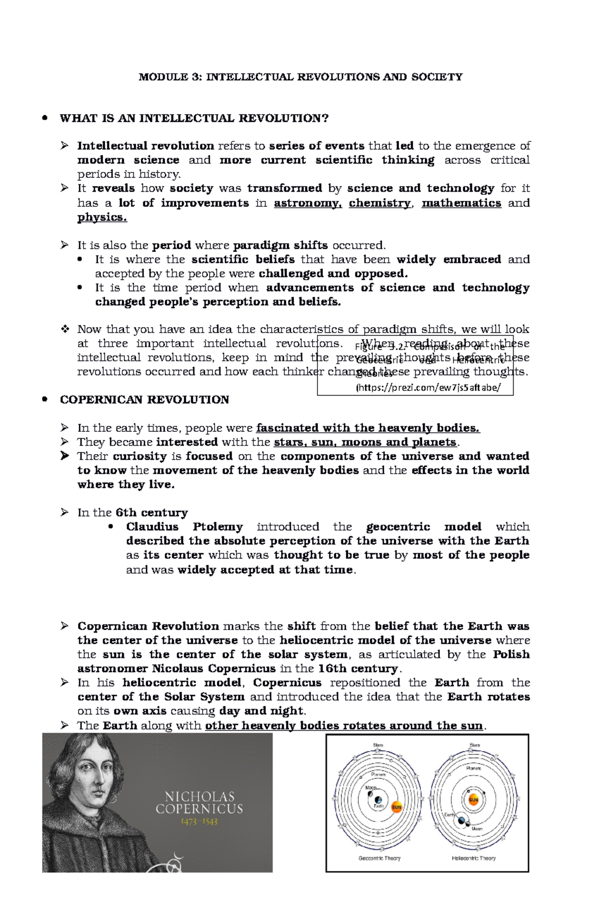 Module 3 Lecture Notes 3 Science Technology And Society Pangsu
