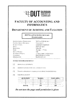 [Solved] how to calculate recoupment - Taxation (TAXN221) - Studocu