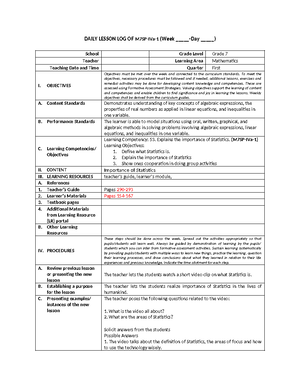 2024-LS-G7-NMP-WEEK6-DAY 4 - 7 Quarter 1 Week 6 NATIONAL MATHEMATICS ...