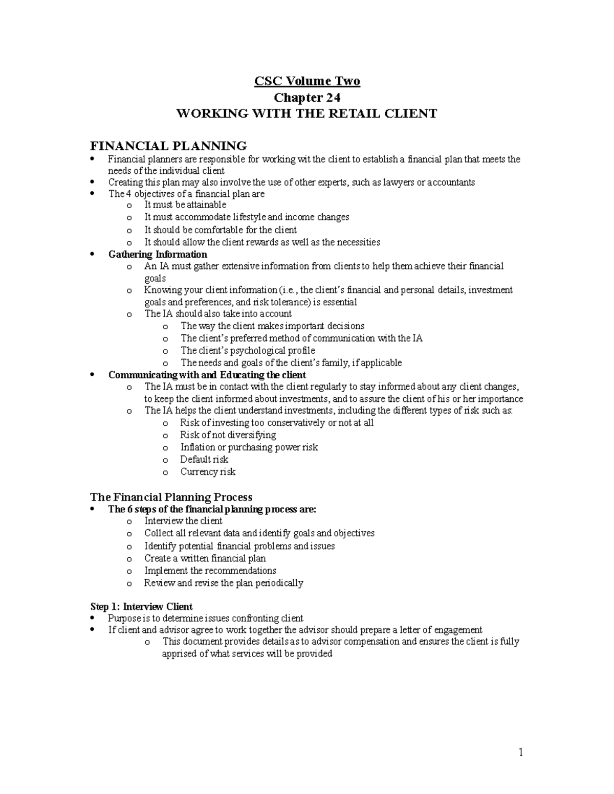 CSC Volume 2 (ch 24) 2018 - CSC Volume Two Chapter 24 WORKING WITH THE ...