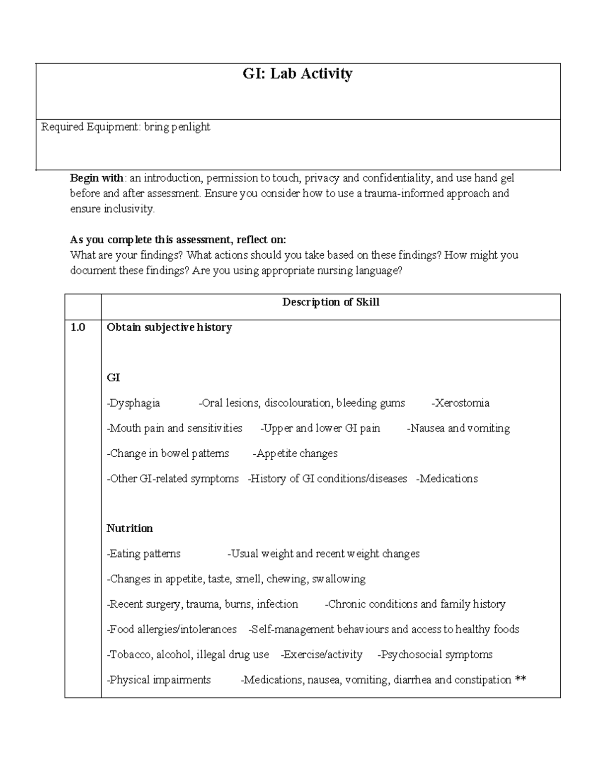 NSE103 Week 8 Lab Activity GI - GI: Lab Activity Required Equipment ...
