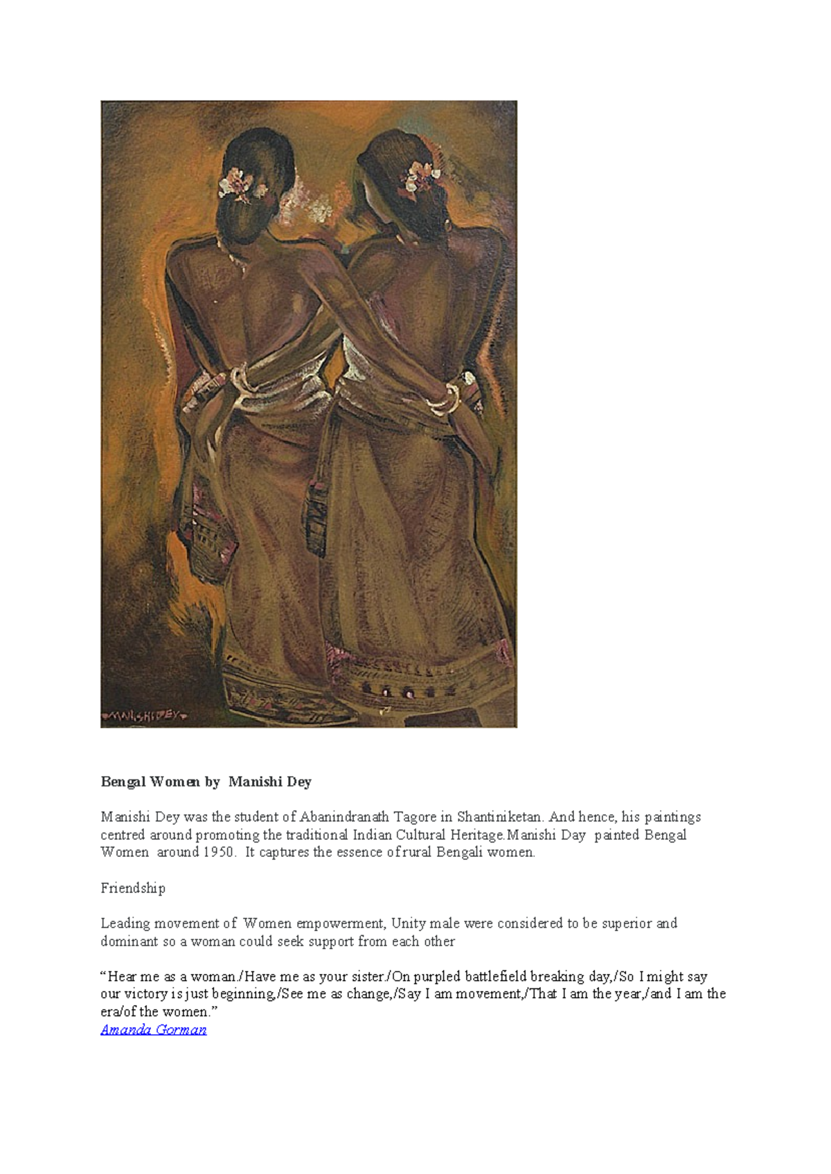 Bengal Women by - And hence, his paintings centred around promoting the ...