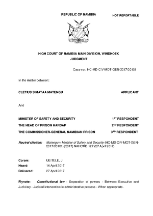 Namibia Law Journal Referencing Guide - Namibia Law Journal House Style ...