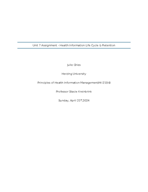 Unit #5 Primary vs, Secondary - Unit #5 Assignment: Primary vs ...