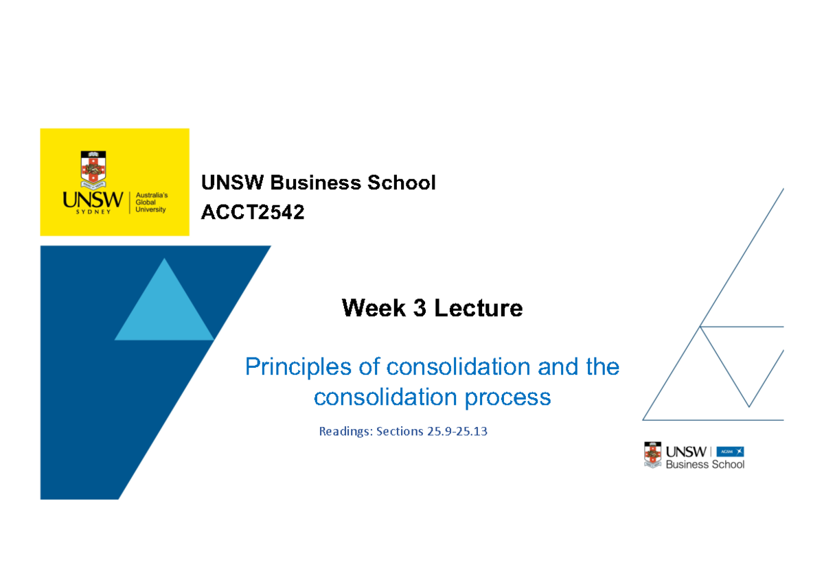 Week 3 Lecture slides - practice materials for acct2542 from term 2 2023. - ACCT2542 - Studocu