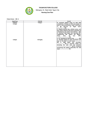 Assignment 6 Discharge and Conclusion interprofessional communication Shadow Health.pdf - - Studocu