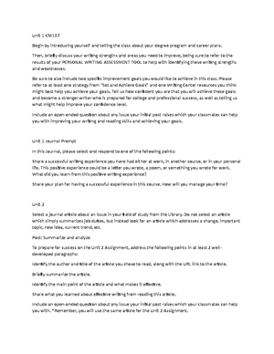 Unit 2 Definition of Effective Writing - 1 Definition of Effective ...