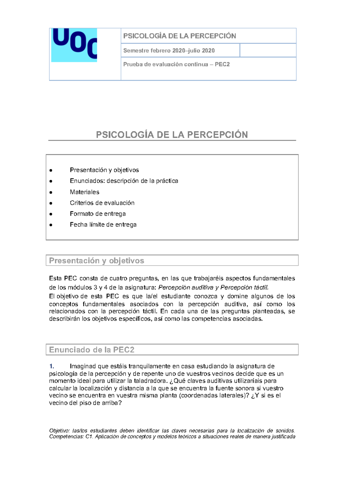 80504 PEC2 2019 2 - SOLO PREGUNTAS - Warning: TT: undefined function: 32 Semestre febrero 2020 ...