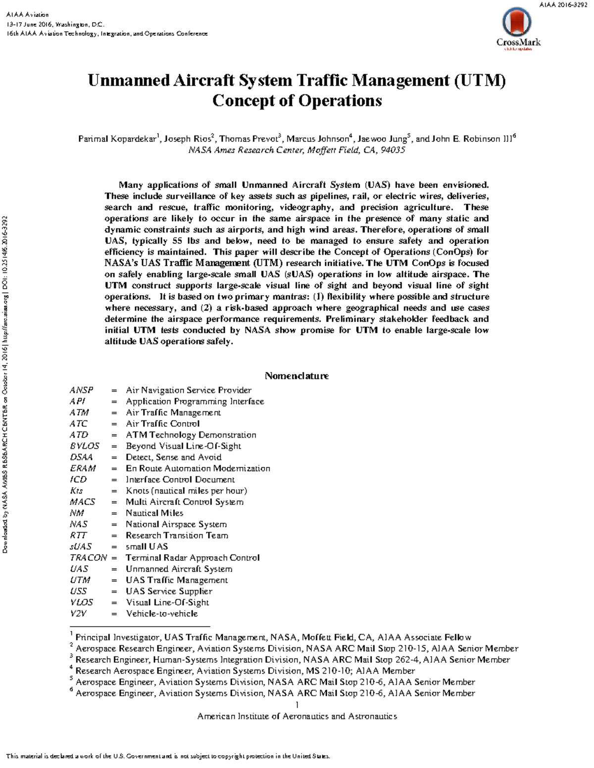 AIAA-2016-3292 - research paper - American Institute of Aeronautics and ...