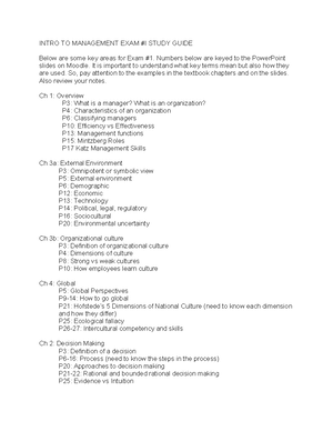 IM Syllabus S24 - MANHATTAN COLLEGE MGMT201 Introduction to Management ...