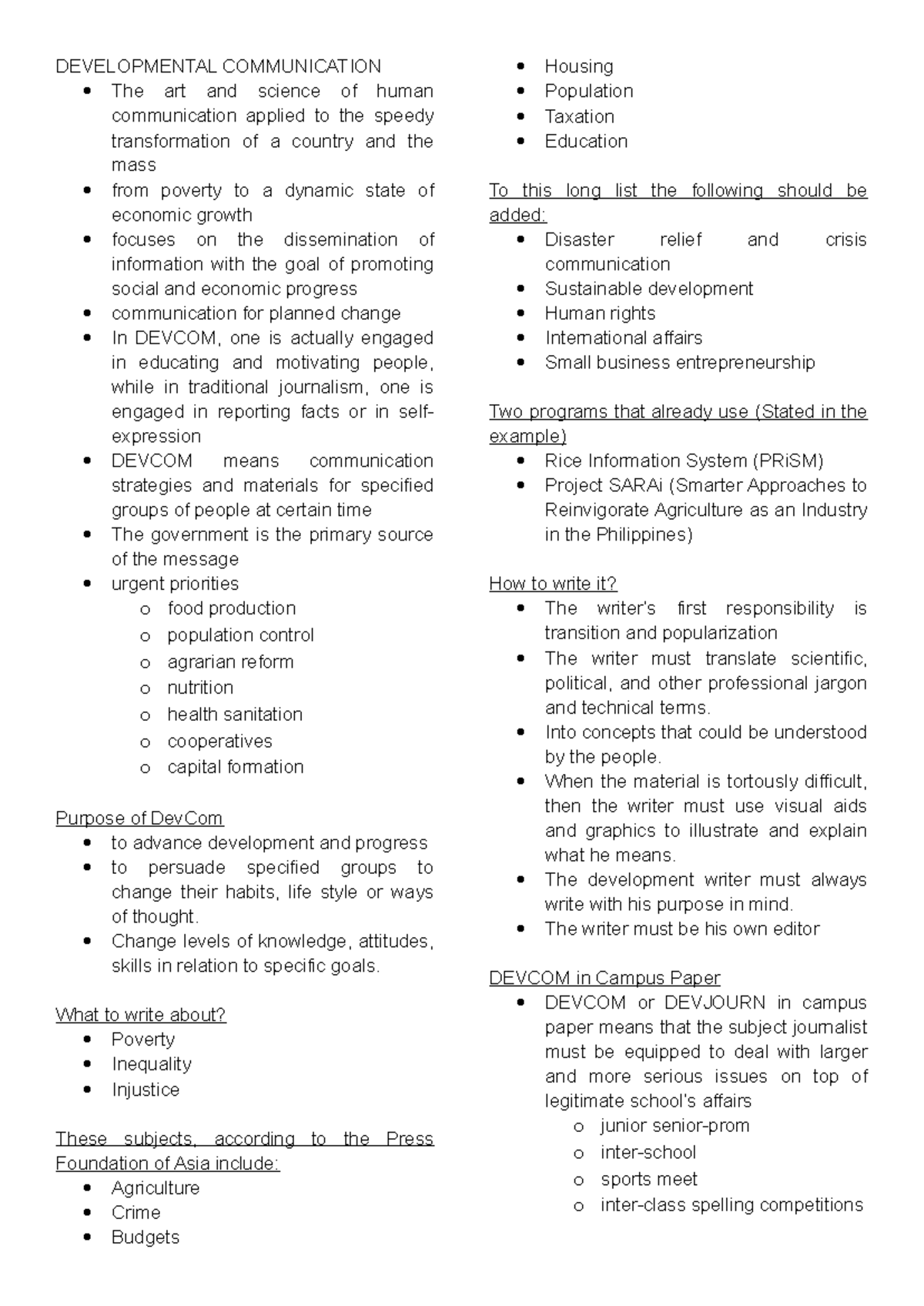 120-reviewer-midterm - DEVELOPMENTAL COMMUNICATION The art and science ...