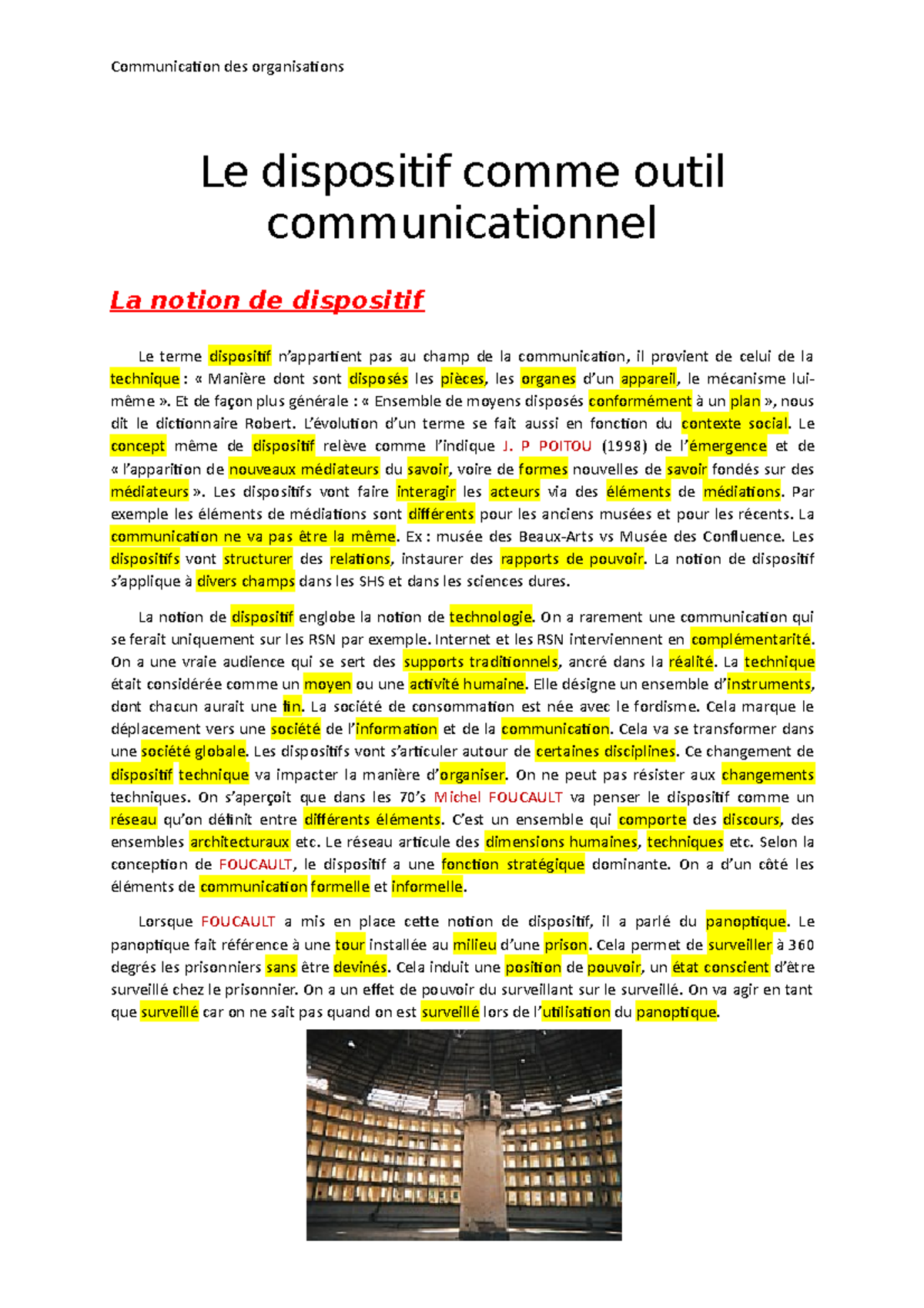 Dispositifs - Communication des organisations Le dispositif comme outil ...
