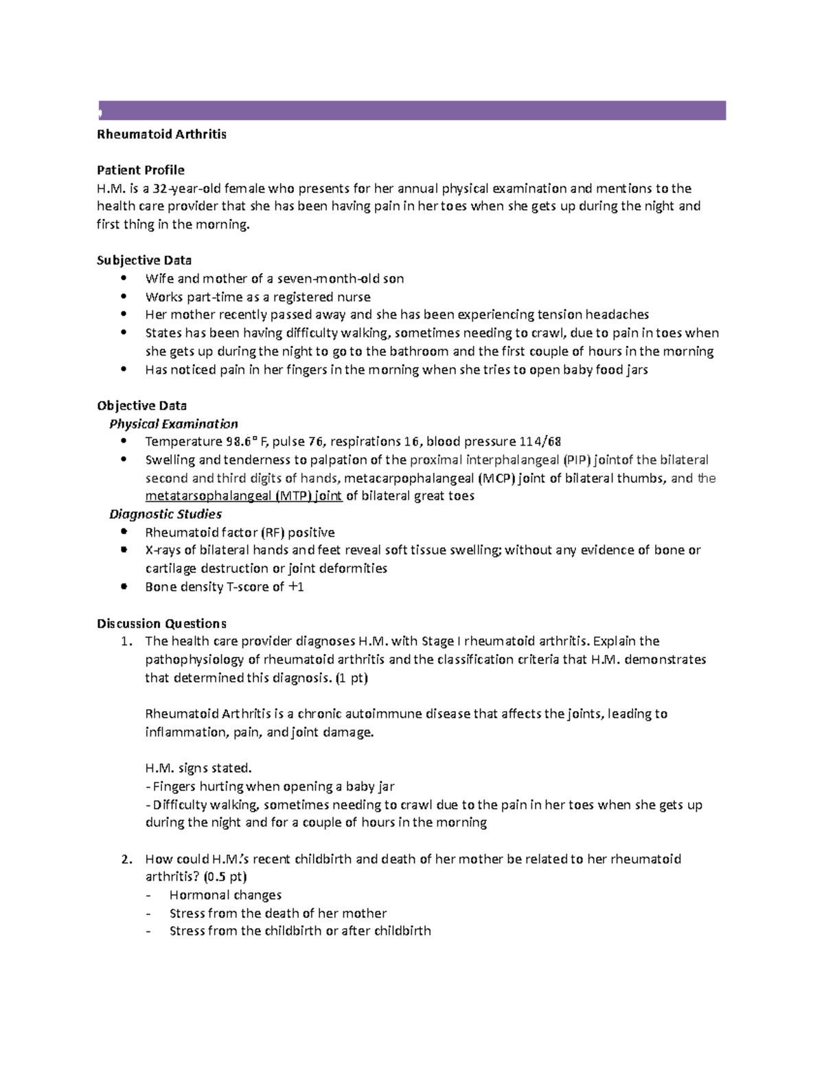 RA-adult-casestudy student-pts - IN -C LA SS/O N LIN EC A SE STU ...