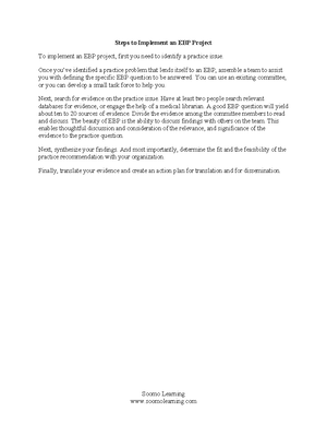 Appendix C Stakeholder A Johns Hopkins Evidence B - C Stakeholder ...