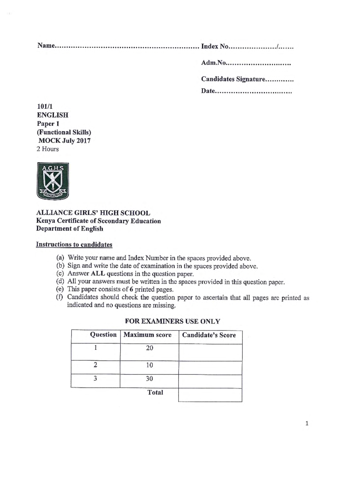 English PP1 - N/A - Operating system i - Studocu