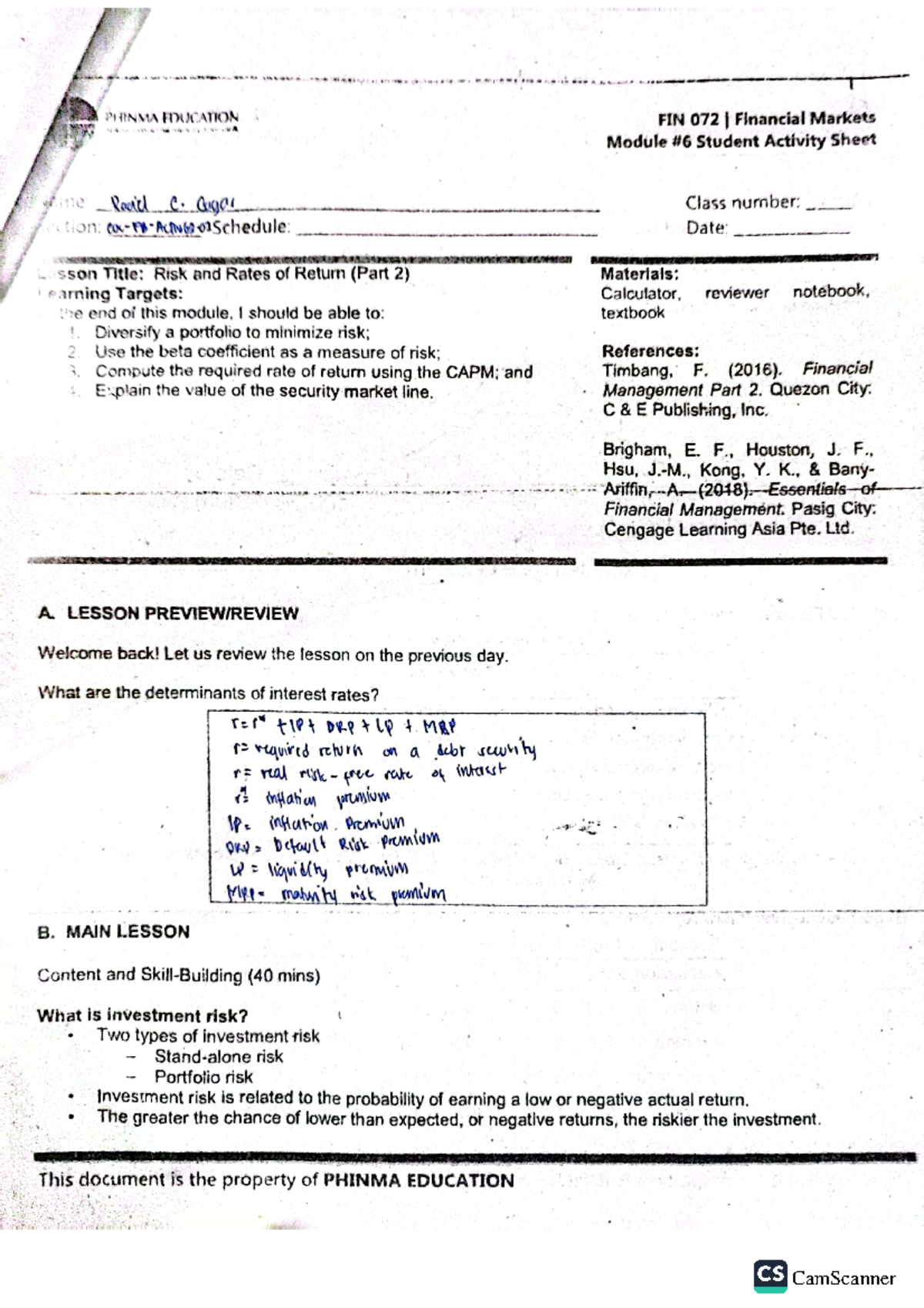 Module 6 Organizational Behavior Social Psychology Studocu
