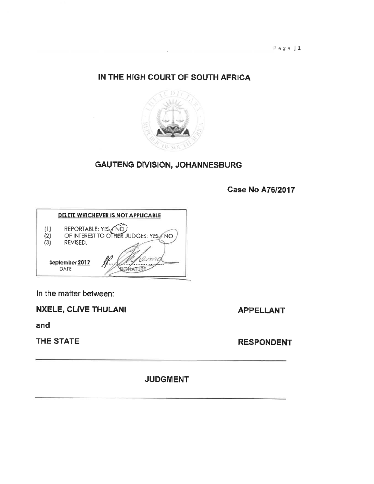 249 - Case law - CSL2601 - Studocu