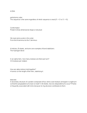 Bio 200 worksheet 2 - ... - In which direction is DNA read? 5' to 3 ...