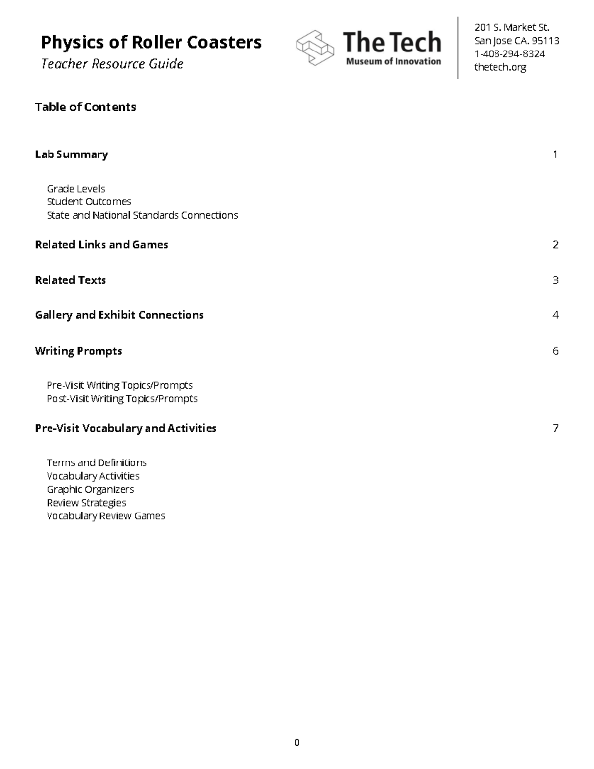 Teacher resource guide - physics of roller coasters fy17 - Physics of Roller Coasters Teacher ...