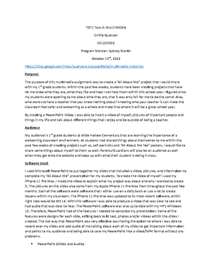 C226 Task 2 LIT REV - C226 Task 2: Research Study Critique Emilie ...