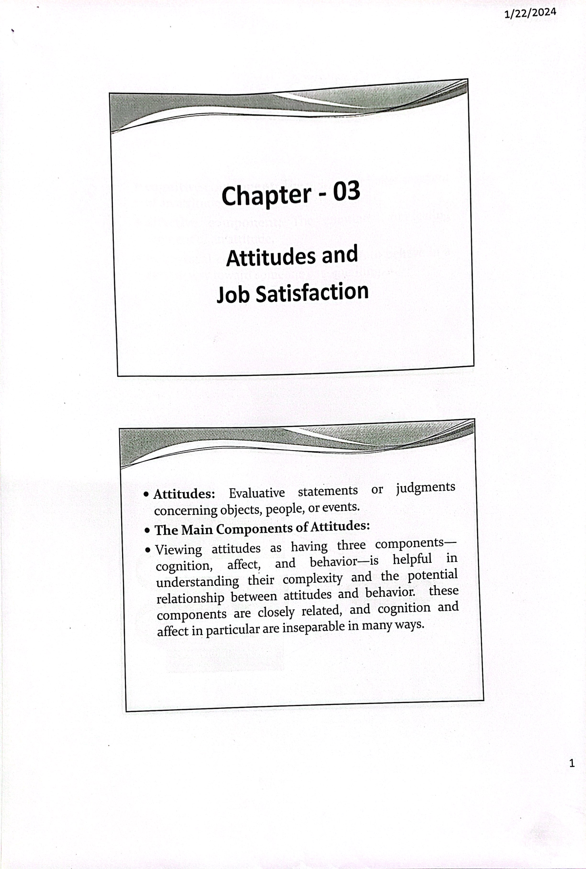 HRM-Chapter 03 - HRM-Chapter 03 - Organizational Behavior - Studocu