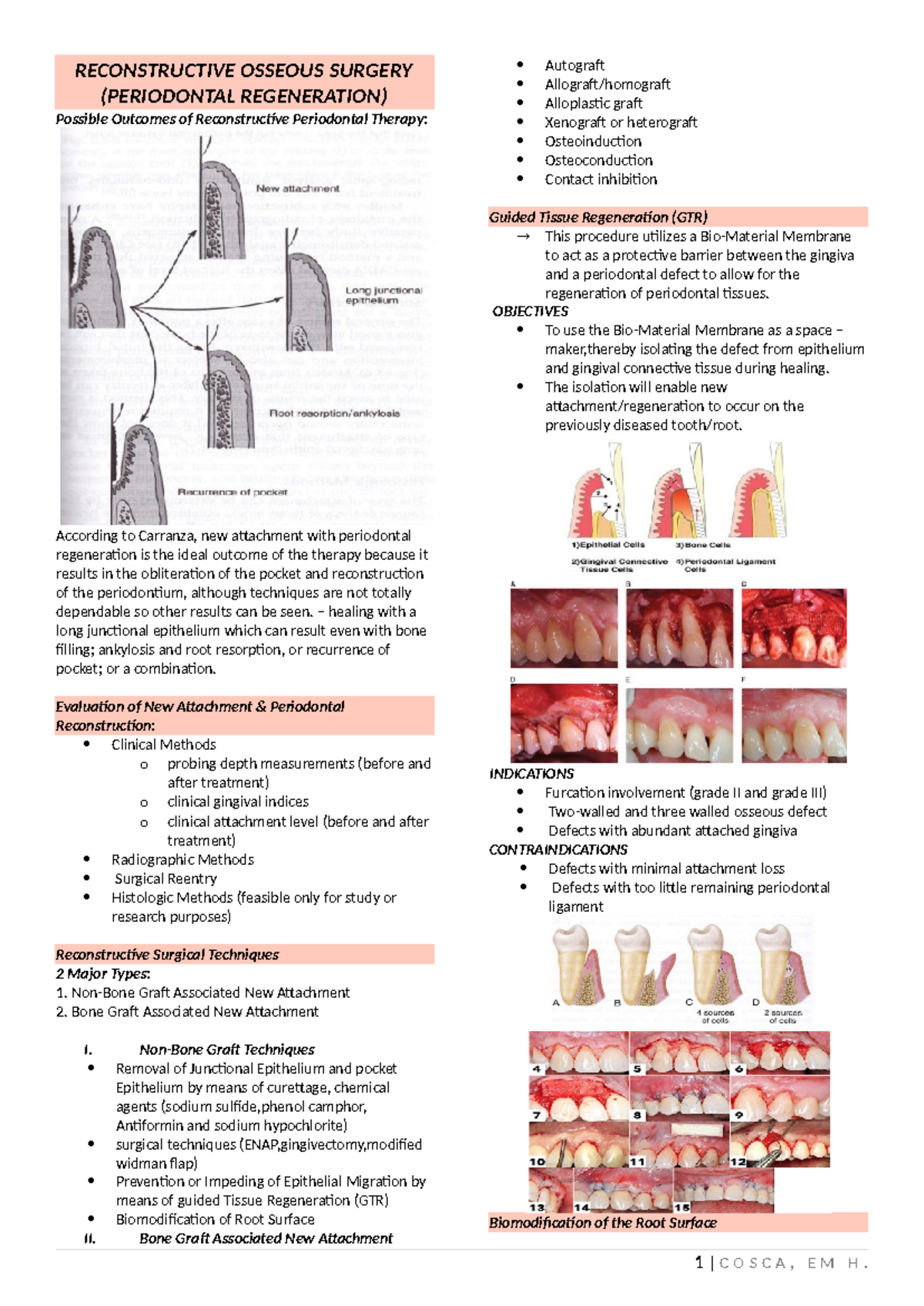Reconstructive Osseous Surgery - RECONSTRUCTIVE OSSEOUS SURGERY ...