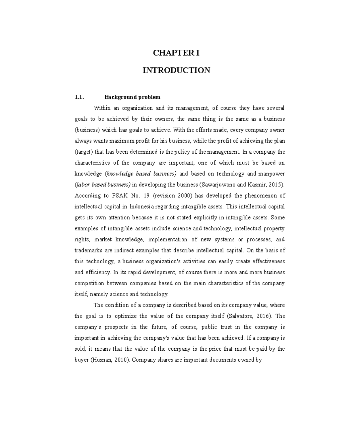 THE Effect OF Intellectual Capital AND Financial Performance ON Company ...