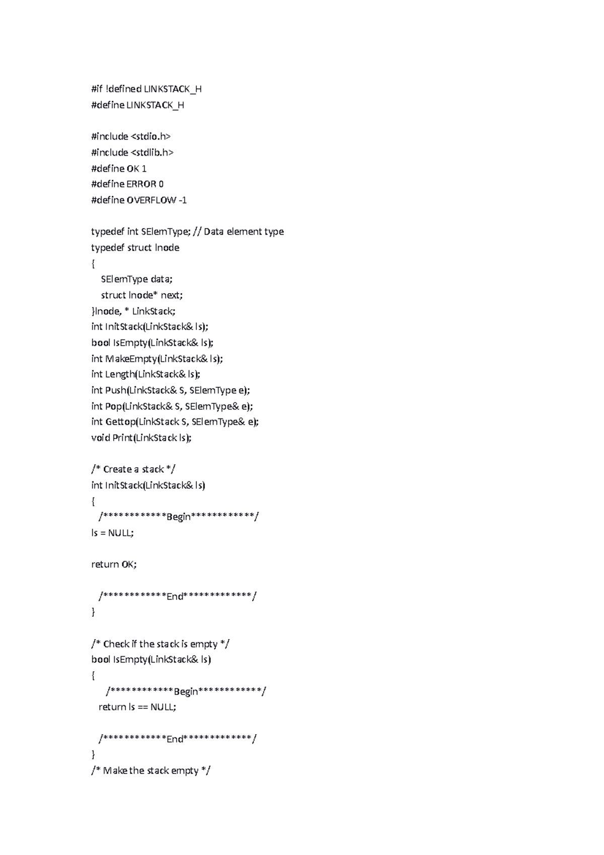 Nouveau Document DOC - #if !defined LINKSTACK_H #define LINKSTACK_H #include #include - Studocu