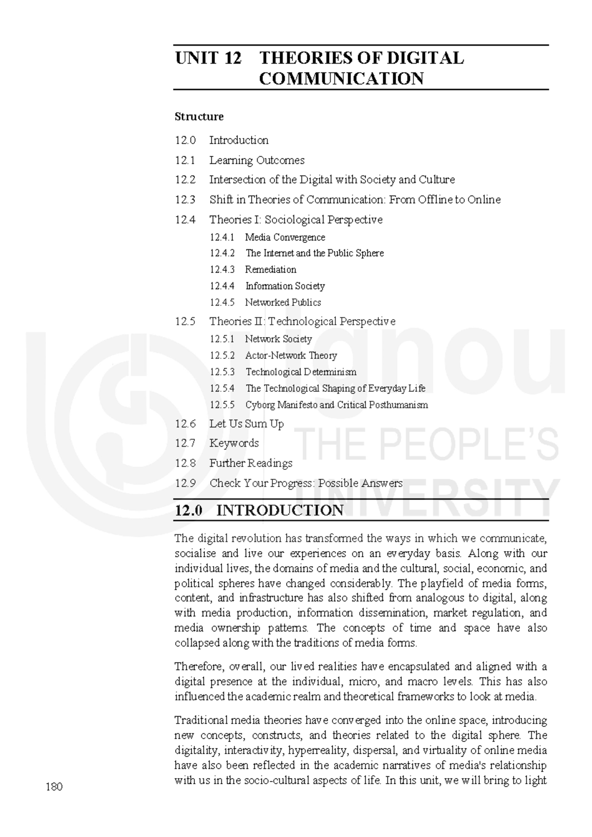 Unit-12 - BNM-021 Introduction to Journalism and Digital Media ...