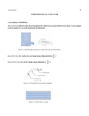 Chapter 2 Fluid Statics - C H A P T E R Fluid Statics Chapter ...