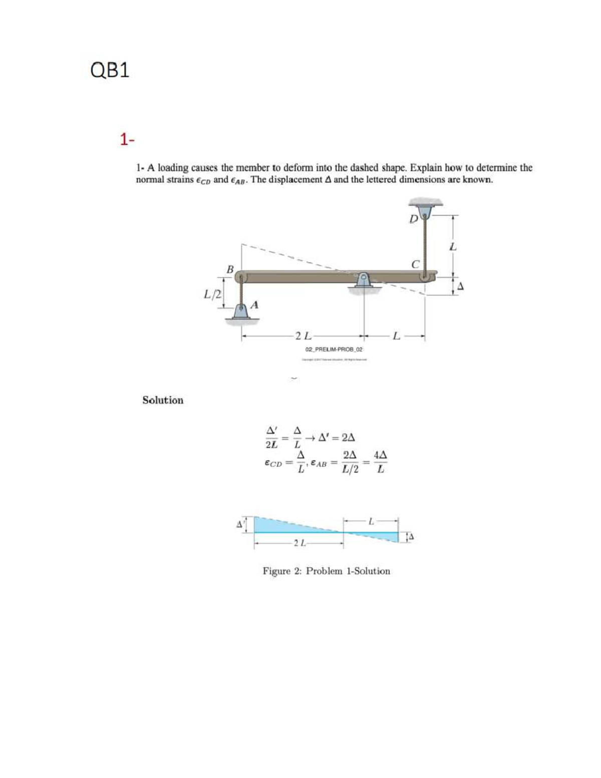 QB1 Solutions - MECE 3369 - Studocu