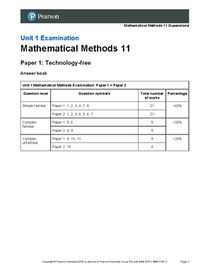 Methods FA1 - PSMT (A-) - 1. Introduction This report outlines a ...
